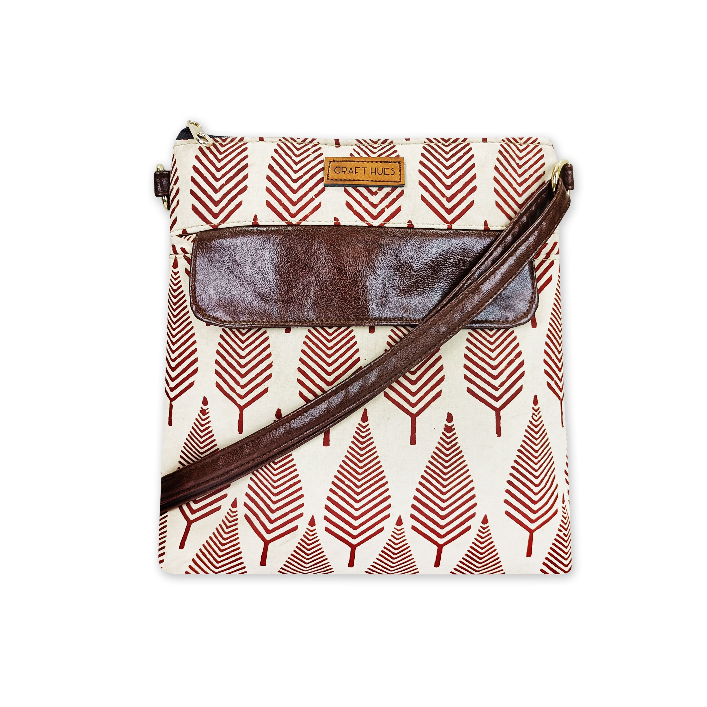 Red Tree Messenger Bag – Crafthues